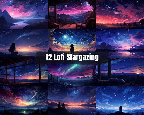 Artstation 64 Lofi Digital Wallpapers Mega Bundle Lofi Themed