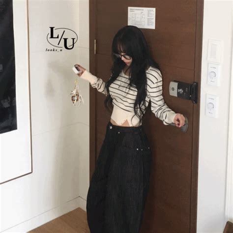 [허리잘록 한겨울까지쭉 ] 기본템 핏보장 스트라이프 무지 심플베이직 가을 겨울 긴팔 단가라 니트 에이블리