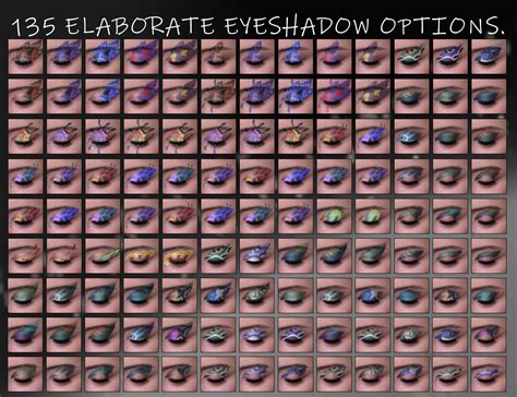 Mariposa Wings Genesis 9 Eye Makeup Builder Daz 3d