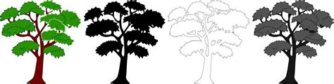Tree Draw Vector Art Icons And Graphics For Free Download
