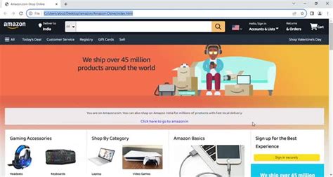 how we built an amazon clone website vishakha kshirsagar posted on the topic linkedin