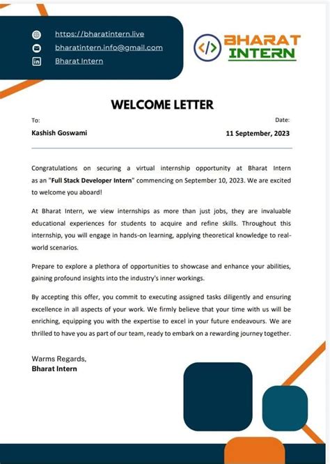 Kashish Goswami On Linkedin Bharatintern Bharatintern Webdeveloper Webdevelopment