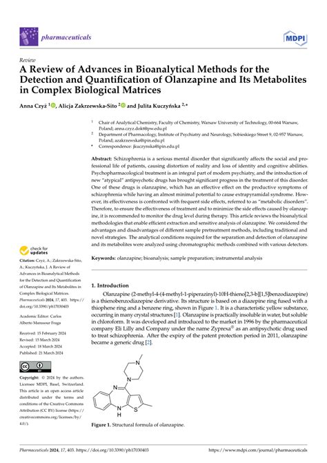 Pdf A Review Of Advances In Bioanalytical Methods For The Detection