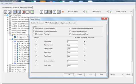 Isbsg Compliant Metrics Repository