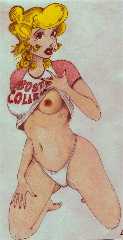 Rule 34 1girls Blonde Hair Blondie Comic Blondie Bumstead Breasts