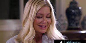 Girlsway Recovering Milf Has Passionate Hard Sex With Lovely Stepdaughter To Help Her Memory