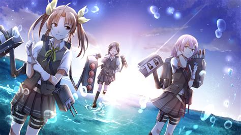 Shiranui Kagerou And Kuroshio Kantai Collection Drawn By Michimaru Michi Danbooru