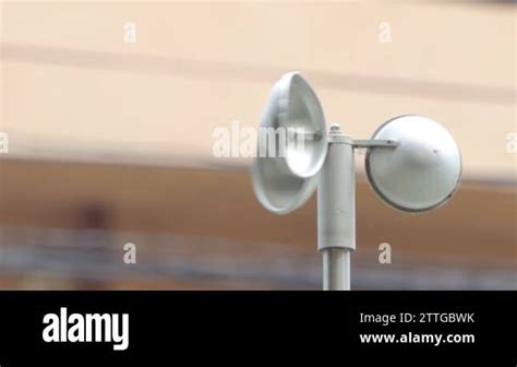Anemometer Instrument Of Measurement Speed Of Wind At Weather Station Stock Video Footage Alamy
