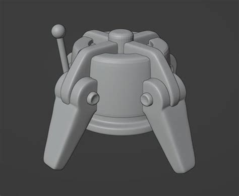 Logistik Robot Factorio 3d Model 3d Printable Cgtrader