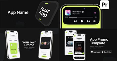 app promo video templates envato elements