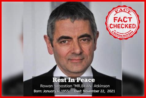 British Actor Rowan Atkinson Is Not Dead Fake Rumors Go Viral On