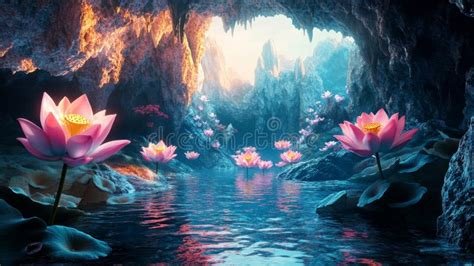 A Mesmerizing Underwater Tableau Featuring Bright Pink And Orange Water