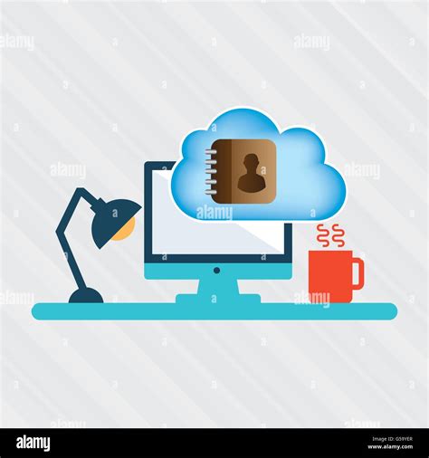 Cloud Computing Design Stock Vector Image And Art Alamy