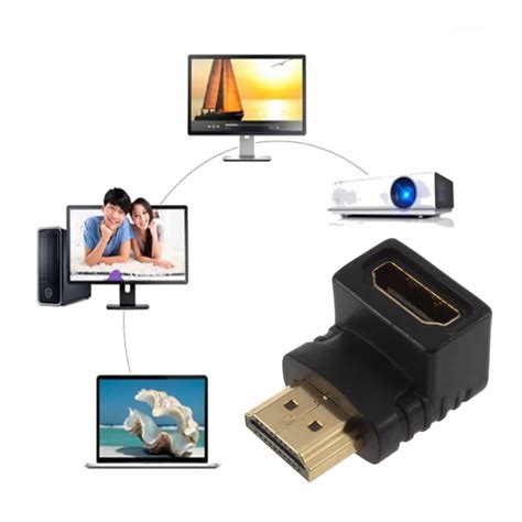Mini HDMI Male To Female M F Coupler Extender Adapter Connector For HDTV HDCP P Gold Plated