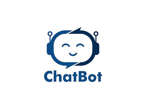 Premium Vector Robot Chat Or Chat Bot Logo Modern Conversation Automatic Technology Logo