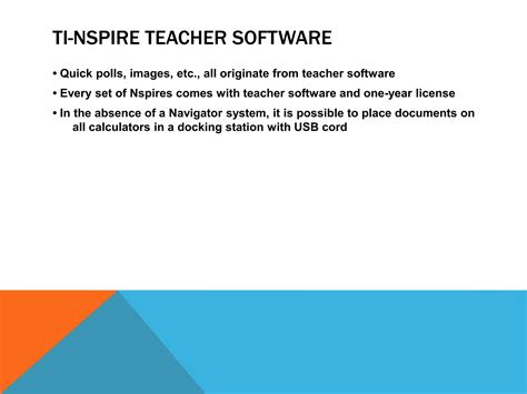 Ti Nspire Presentation Ppt