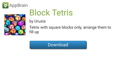Block Tetris For Android Free App Download