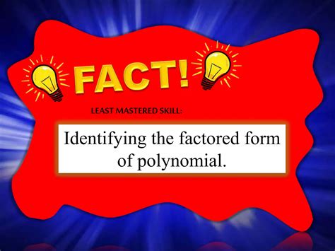 Factors Of Polynomial Pptx