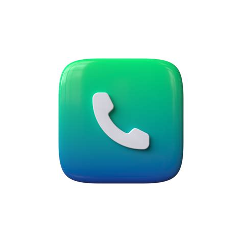 مسترطرح آیکون 3 بعدی تلفن