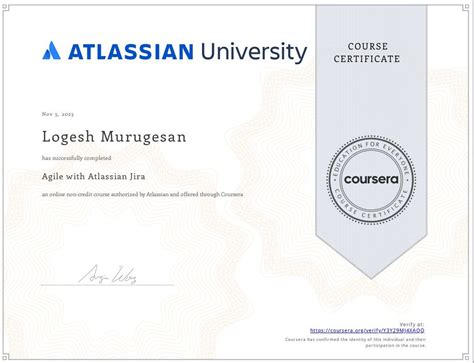 🔥 i leveled up my jira game 🚀 thanks to atlassian and coursera