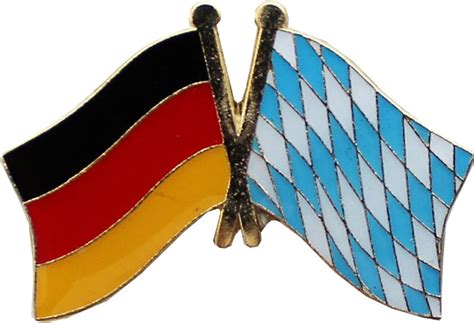 Flagline Bavaria German Bundeslaender Friendship Lapel