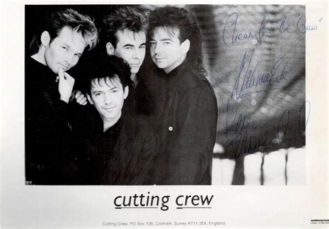 Kevin Macmichael And Nick Van Eede Signed 6x6 Black And White Photo Cutting Crew Are An English