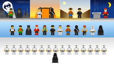 Человечки LEGO PSD