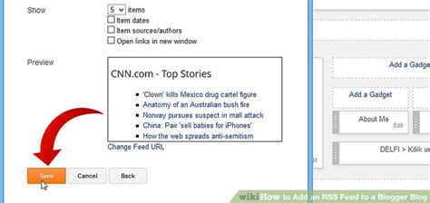 How To Add An Rss Feed To A Blogger Blog 12 Steps With Pictures