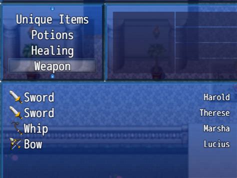 Yepitem Core Equipped Item Luna Engine Rpg Maker Forums