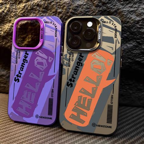 Jual Casing Ponsel Premium Matte Hardcase Shockproof Casing Hp Iphone 15 14 13 12 Pro Max Hello