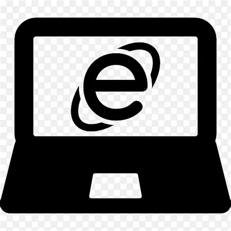 Internet Explorer徽标在笔记本电脑图标png图片素材下载图片编号9123968 Png素材网