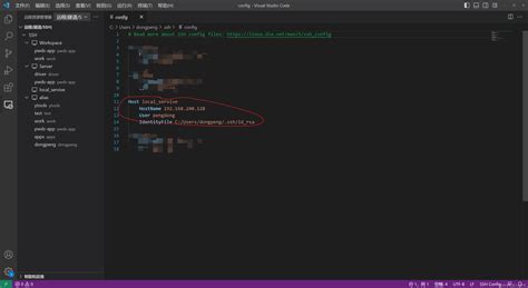 如何使用vscode使用ssh连接远程服务器不需要输入密码直接登录 ssh vscode csdn博客