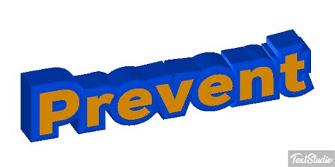 Prevent Word Animated  Logo Designs