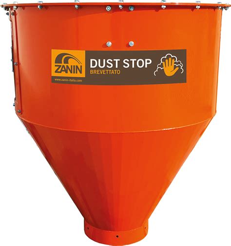Dust Stop Patented Hopper That Concentrates And Stops Dust