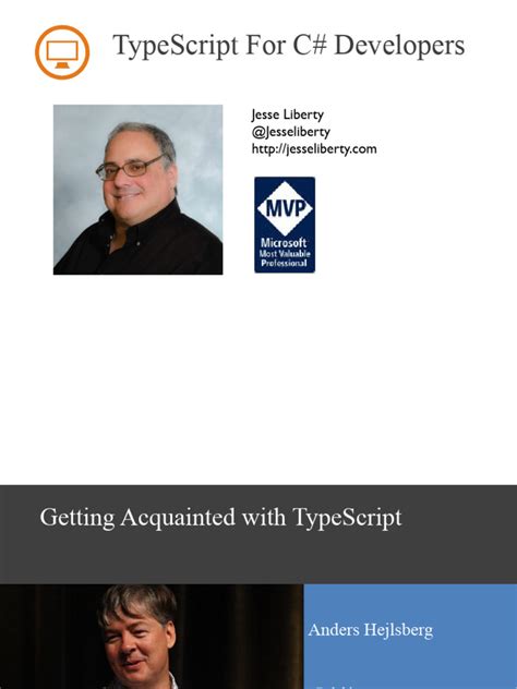 Jesse Liberty Typescriptforcsharpdevs Pdf C Sharp Programming Language Java Script
