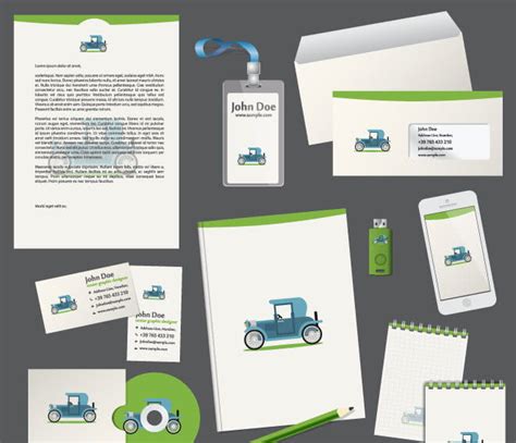 오래된 차 테마 Eps Ai Uidownload