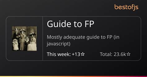 Best Of Js • Guide To Fp