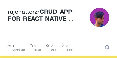 Github Rajchatterz Crud App For React Native Auth