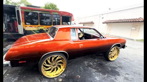Lifted A Oldsmobile Cutlass On Gold 26s For My Client Youtube