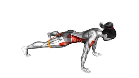 Resistance Band Plank Jack Female Exercise Guide And Tips