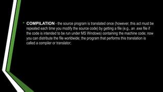 PCEP Module Pptx Programming Languages Computing