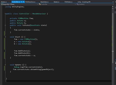 【unity】創建自己的有限狀態機 Uno Unity開發紀錄