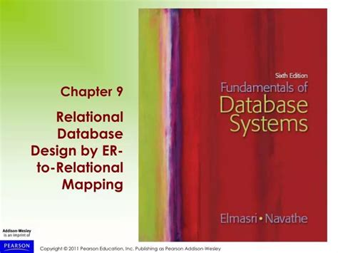 PPT Chapter Relational Database Design By ER To Relational Mapping PowerPoint Presentation