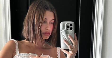 That Doesnt Happen From Puberty Or Growing Hailey Bieber Reportedly