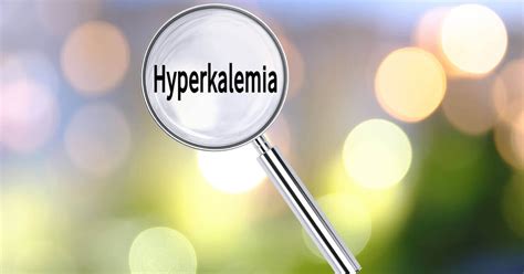 Hyperkalemia High Potassium Symptoms And Treatment