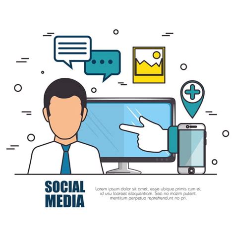 네트워크 벡터 템플릿 소셜 미디어 Ai Uidownload