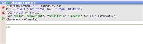 REPL And Django Console The PyCharm Blog