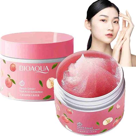 Bioaqua Peach Extract Fruit Acid Exfoliating Face Gel 140g
