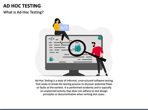 Ad Hoc Testing PowerPoint And Google Slides Template PPT Slides