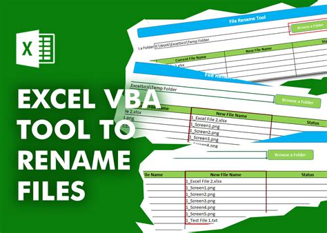 Free Bulk File Renamer Utility Microsoft Excel Tool 2025